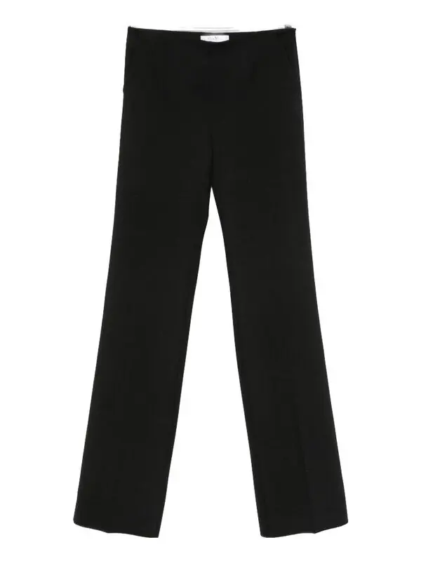 Max Mara Wool Trousers By - Black