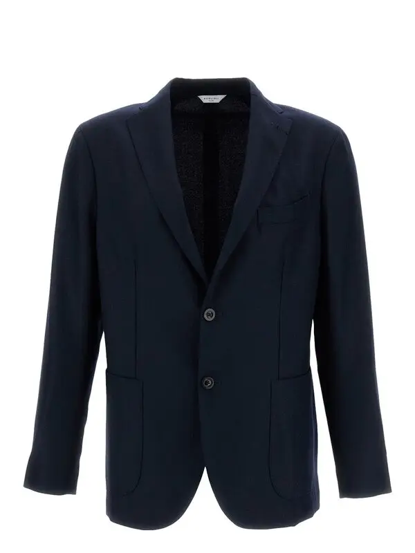 Boglioli Blazer Monopetto - Blu