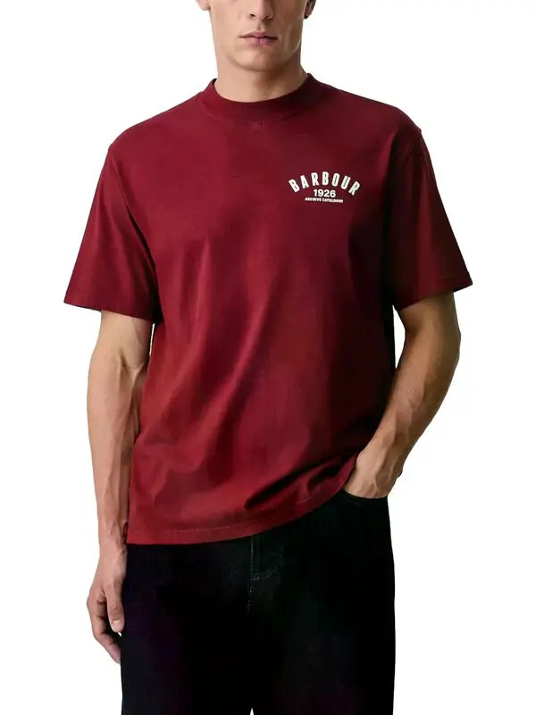 Barbour Graphic-print T-shirt - Red