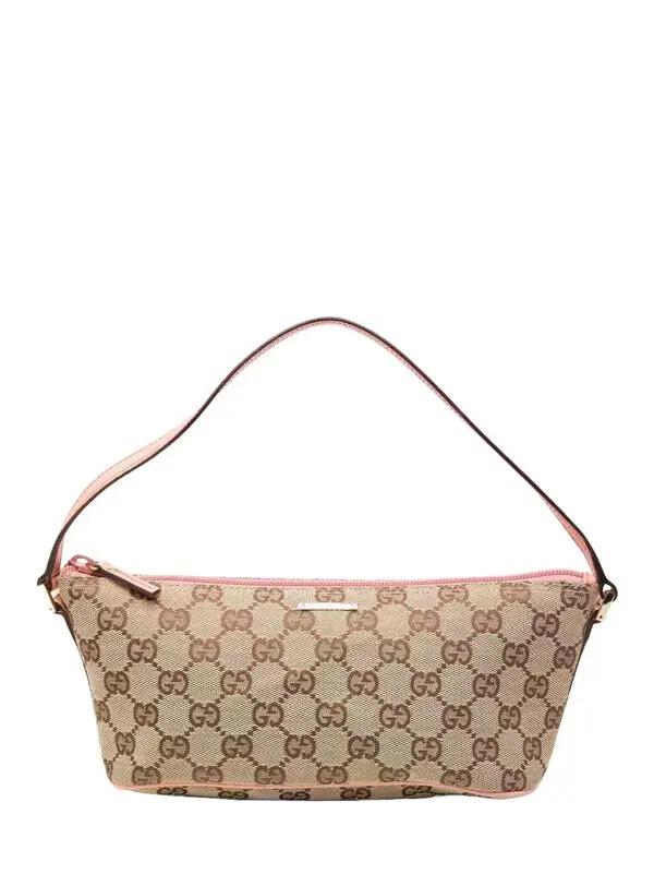 Gucci 2000-2015 Gg Canvas Boat Shoulder Bag - Neutrals