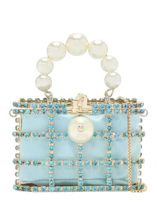 Rosantica Holli Pocket Faux-pearl Tote Bag - Blue
