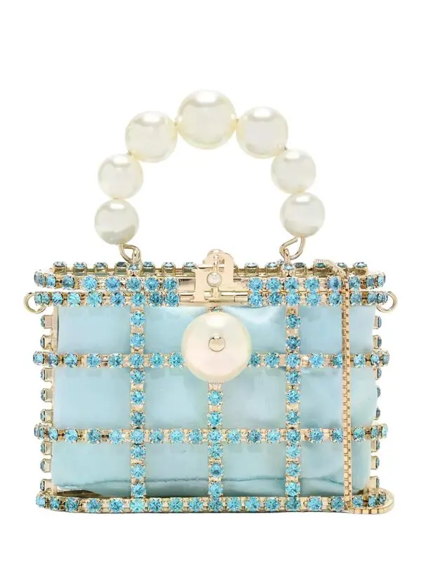 Rosantica Holli Pocket Faux-pearl Tote Bag - Blue