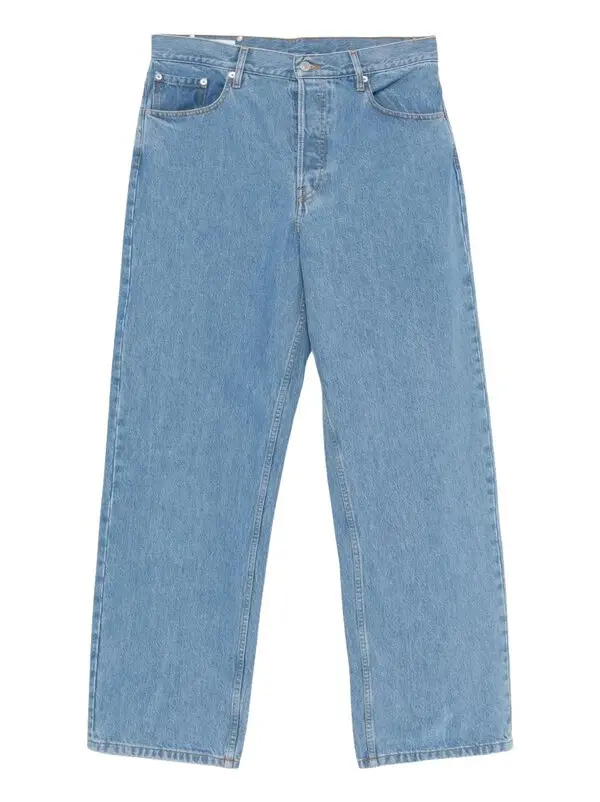 Dries Van Noten Pine Wide-leg Jeans - Blue