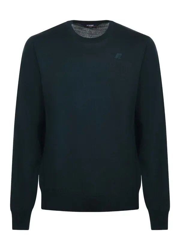 K-WAY Sebastien Crewneck Pullover - Black