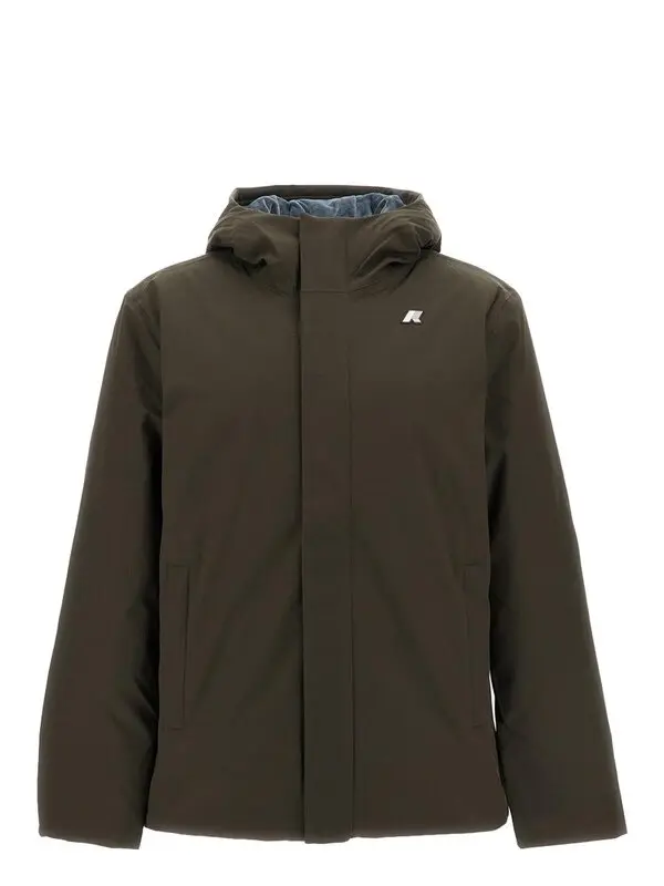 K-WAY Giacca Jacko Twill Marmotta - Verde