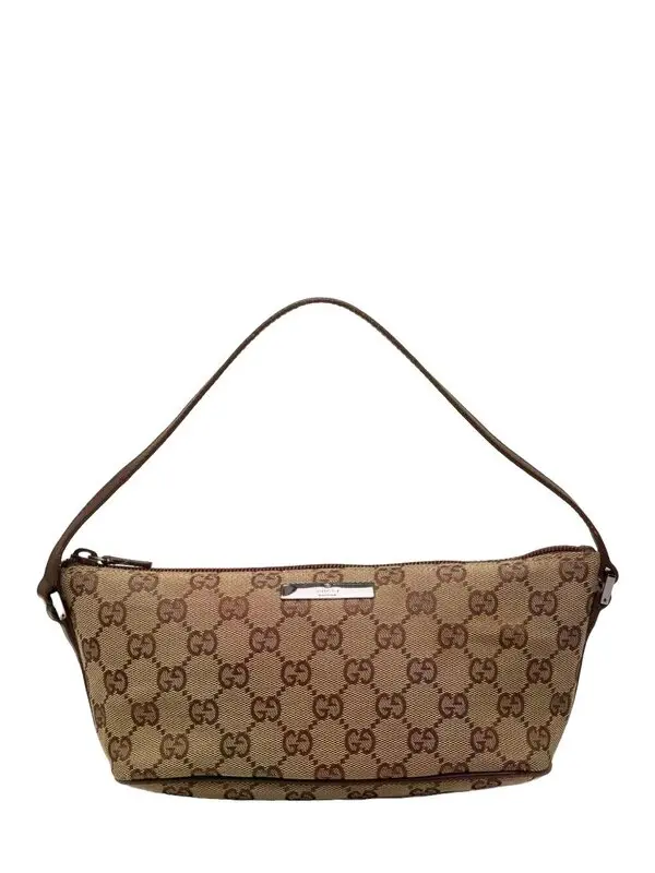 Gucci 2000-2015 Gg Canvas Boat Shoulder Bag - Neutrals