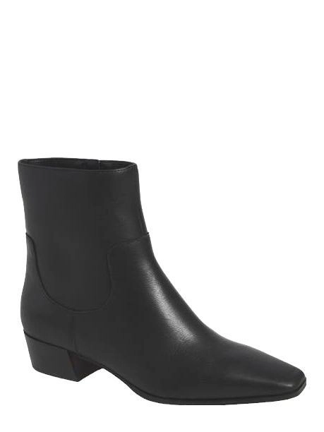 Vince Camuto Pertula Leather Bootie - Black