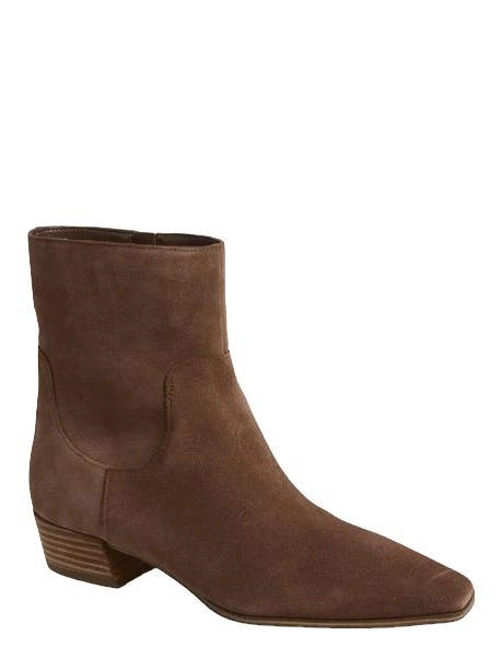 Vince Camuto Pertula Leather Bootie - Toasted Taup