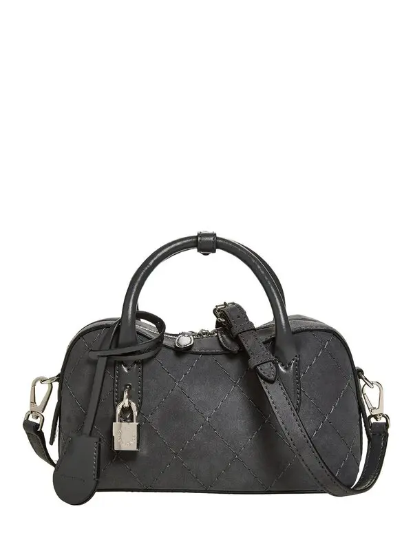 Stella McCartney Small Ryder Quilted Crossbody Bag - Slate