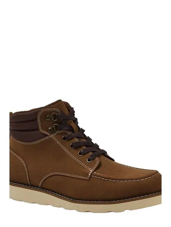 LANDS' END Casual Moc Toe Boots - Tan