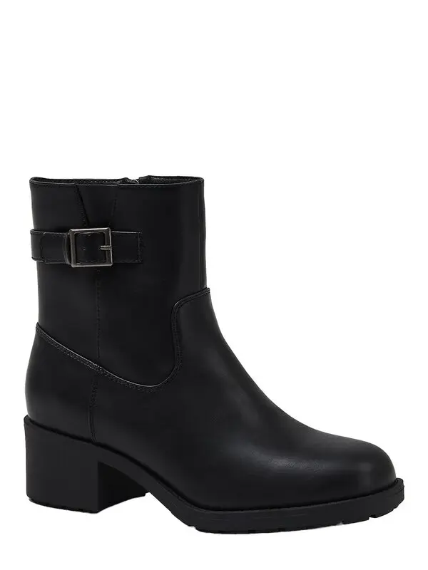 LANDS' END All Weather Heeled Boots - Black