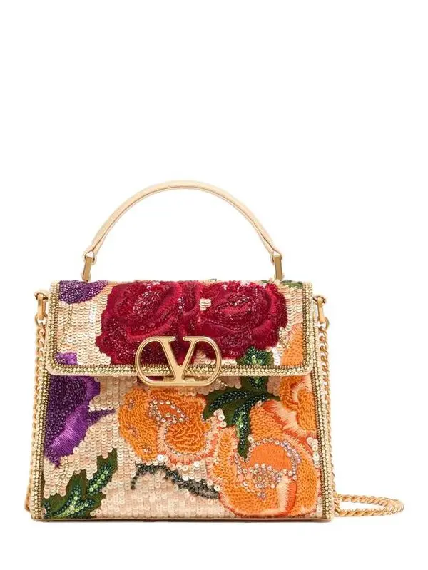 Valentino Garavani Vsling Embroidered Mini Handbag - Multicolour