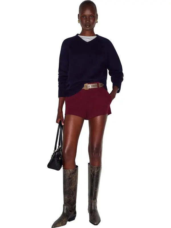 REFORMATION Camden Short - Red