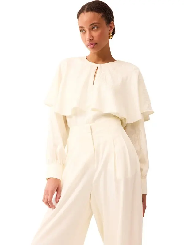MARIE OLIVER Jayne Blouse - Ivory