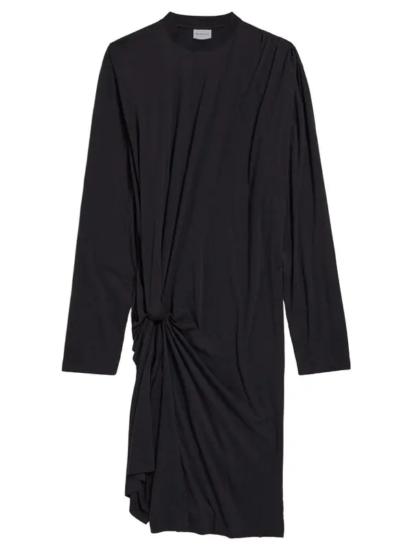 Balenciaga Tucked In Dress - Black