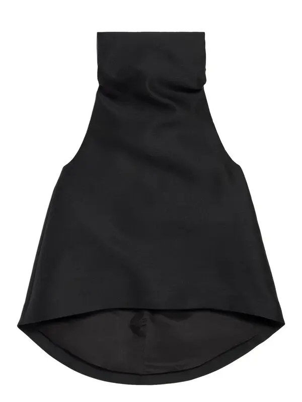 Balenciaga High Collar Top - Black