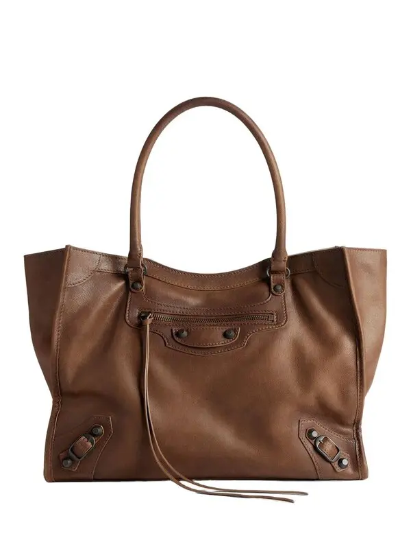 Balenciaga Le City Tote Small - Brown