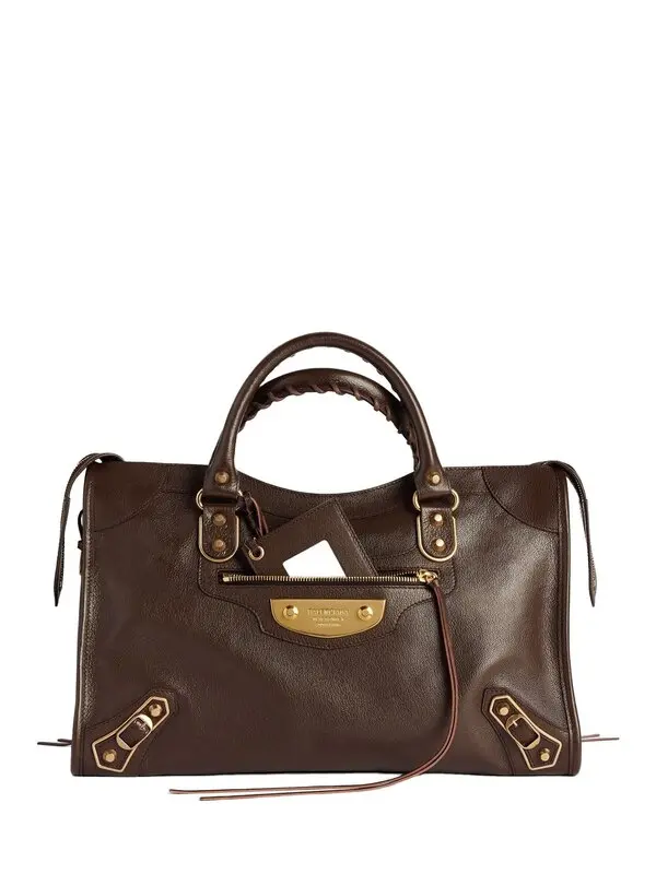 Balenciaga Le City Uptown Bag Medium - Brown