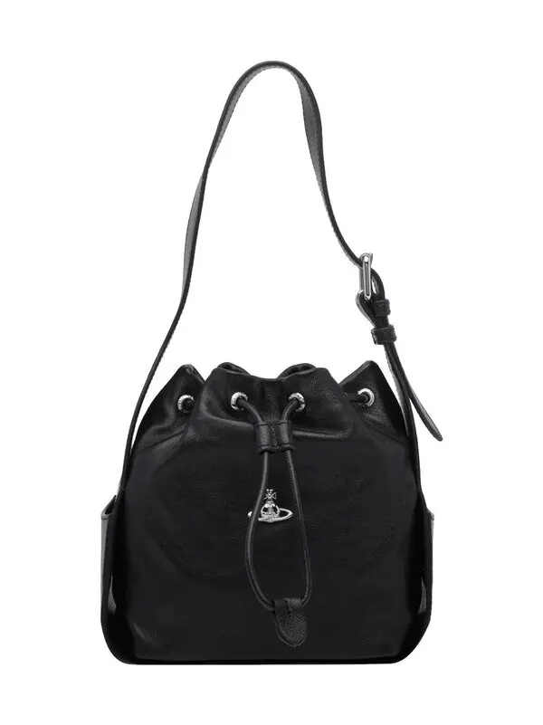 VIVIENNE WESTWOOD Stacey Bucket Bag - Black