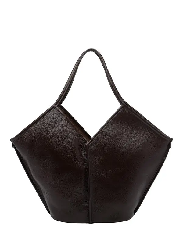 Hereu Calella Distressed Tote Bag - Brown
