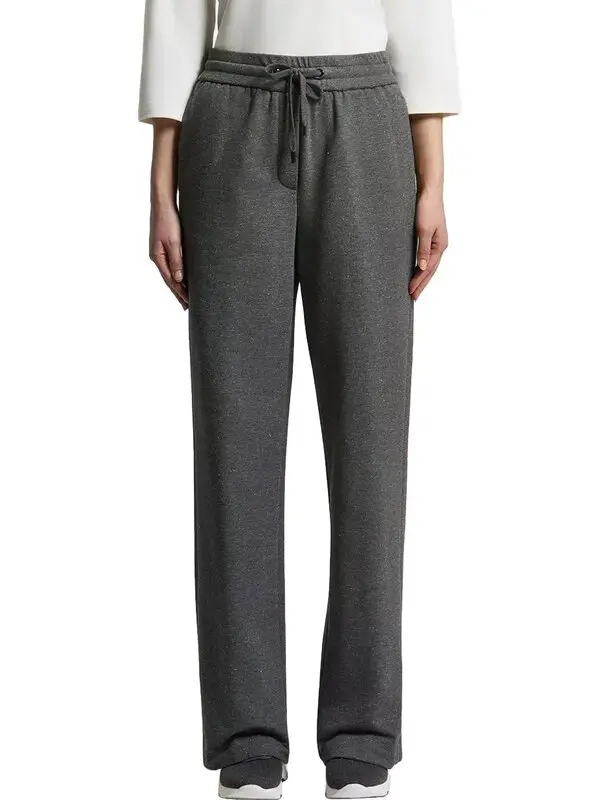 Peserico Drawstring-waist Track Pants - Grey