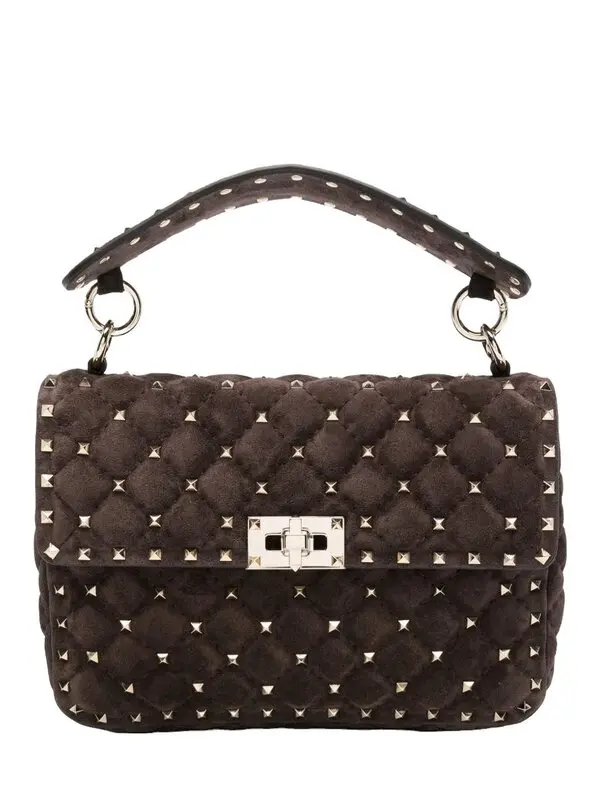 Valentino Garavani Rockstud Spike Medium Leather Shoulder Bag - Multicolor