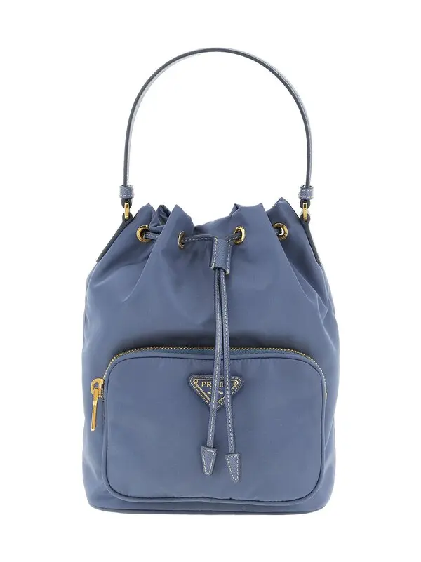 Prada Duet' Bucket Bag - Blue