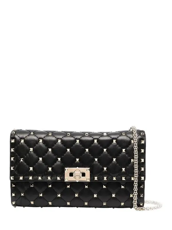 Valentino Garavani Rockstud Spike Small Leather Shoulder Bag - Multicolor