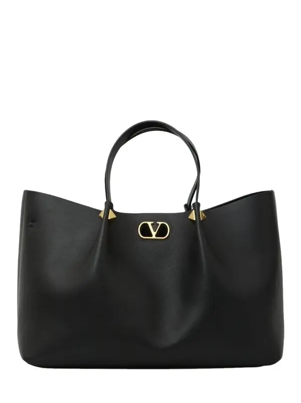 Valentino Garavani Vlogo Signature Large Leather Tote - Multicolor