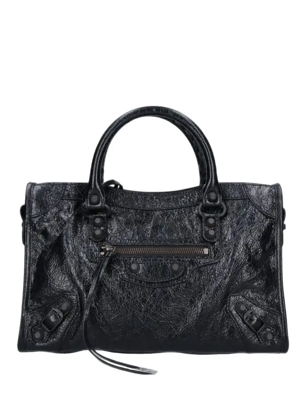 Balenciaga Le City Small Leather Handbag - Multicolor