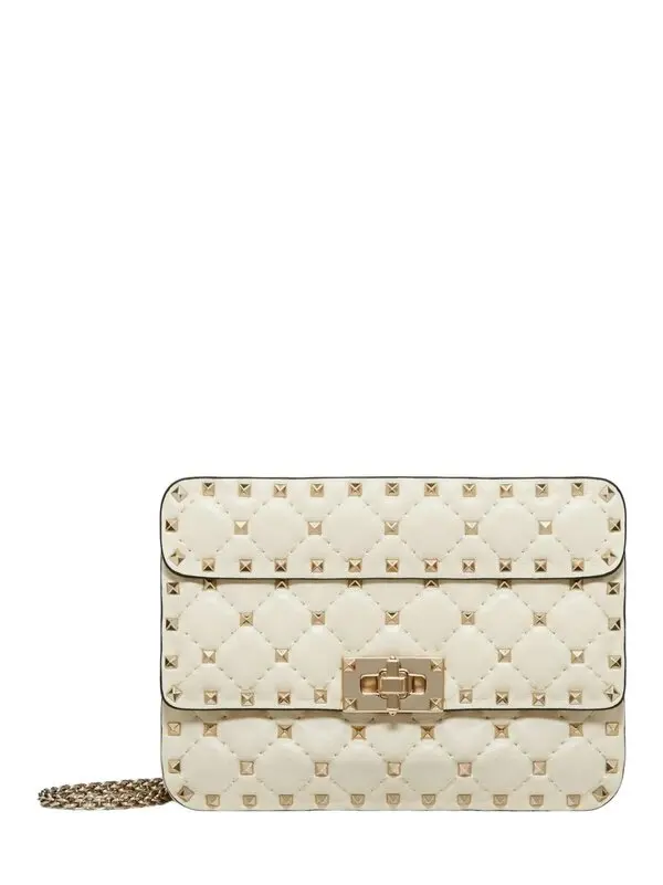 Valentino Garavani Rockstud Spike Small Leather Shoulder Bag - Multicolor