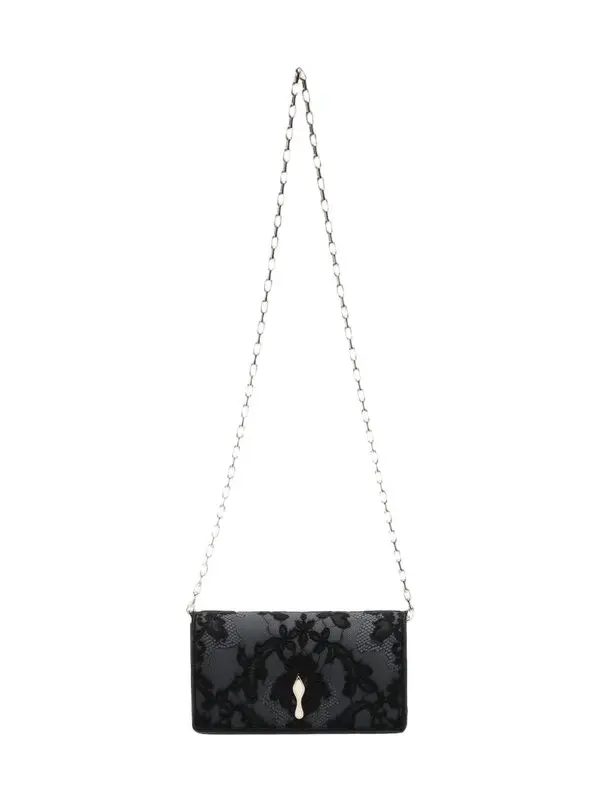 CHRISTIAN LOUBOUTIN Bwttina Satin Clutch - Multicolor