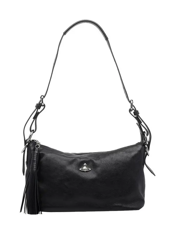 VIVIENNE WESTWOOD Emma Shoulder Bag - Black