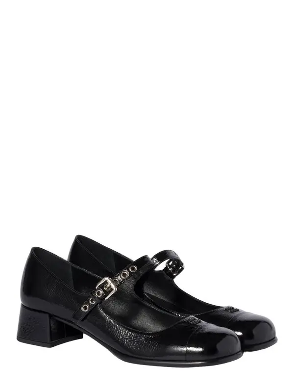 Miu Miu Naplak Pumps - Black