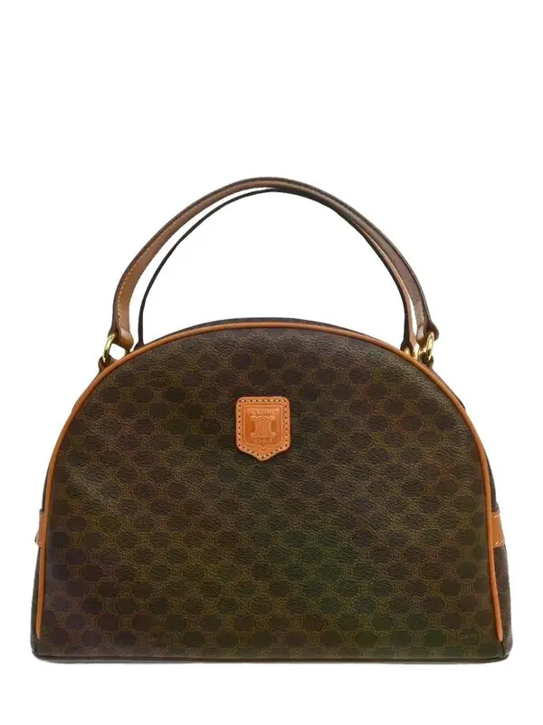 Celine 1990-2000s Macadam Tote Bag - Brown