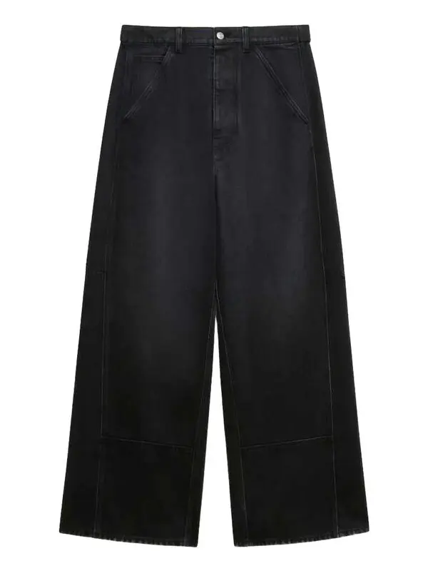 Marni Oversized Carpenter Jeans - Black