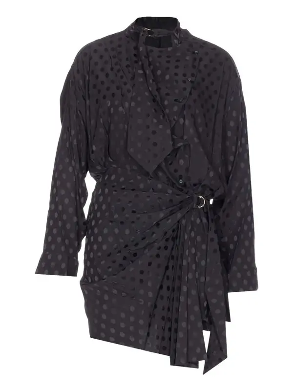 Isabel Marant Étoile Marant Polka Dot Dress - Black