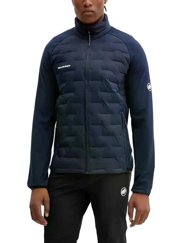 MAMMUT Quilted Panelled Performance Jacket - Blue