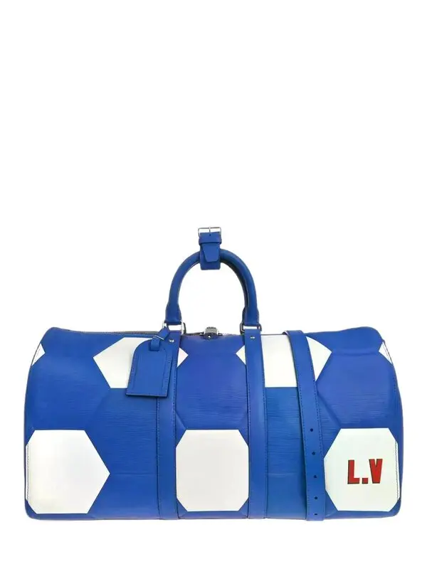 LOUIS VUITTON X Fifa World Cup 2018 50 Epi Keepall Bandoulière Handbag - Blue