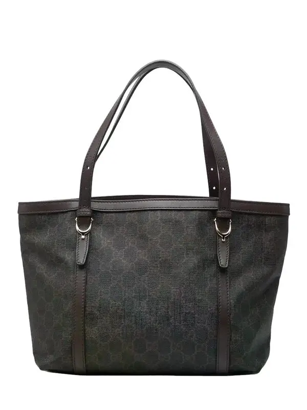 Gucci 2000-2015 Gg Supreme Nice Tote Bag - Brown
