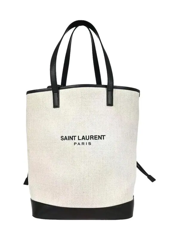 Saint Laurent 2018 Teddy Tote Bag - Neutrals