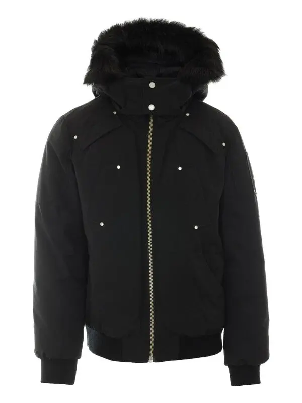 Moose Knuckles Original Ballistic Bomber - Black