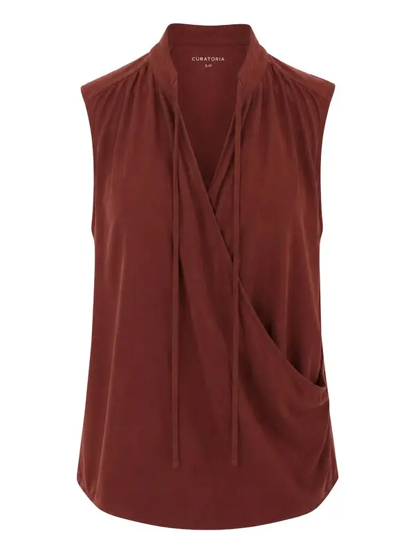 CURATORIA Delta Top - Brown