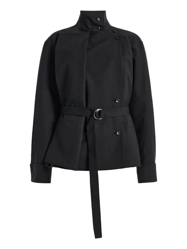 TWP The Last Chapter Wrap Jacket - Dark Grey