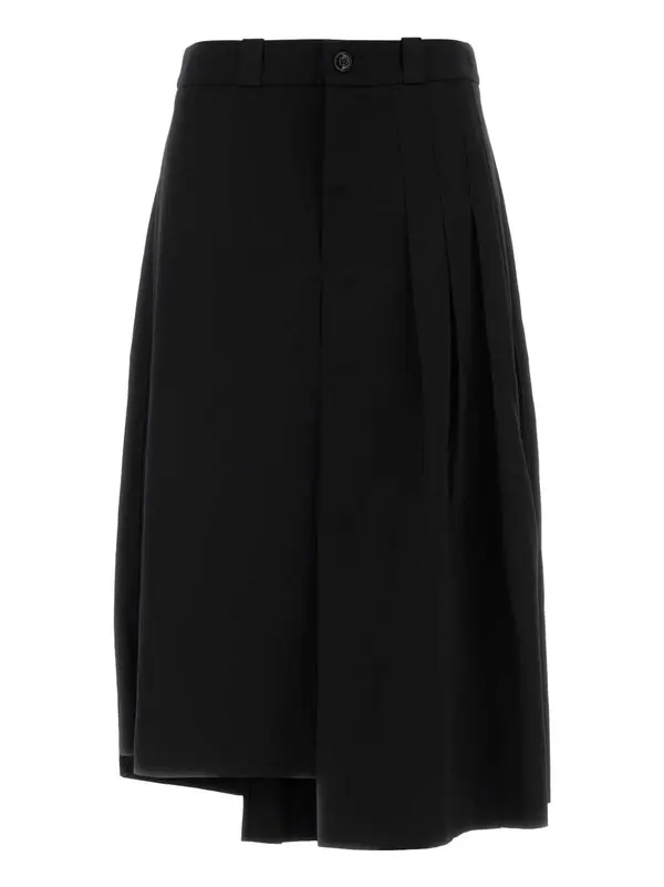 Our Legacy Gabardine Origami Skirt - Black