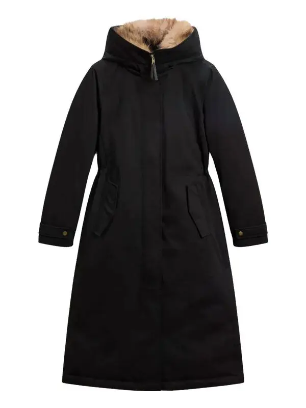 Woolrich Faux-fur Trim Parka - Black