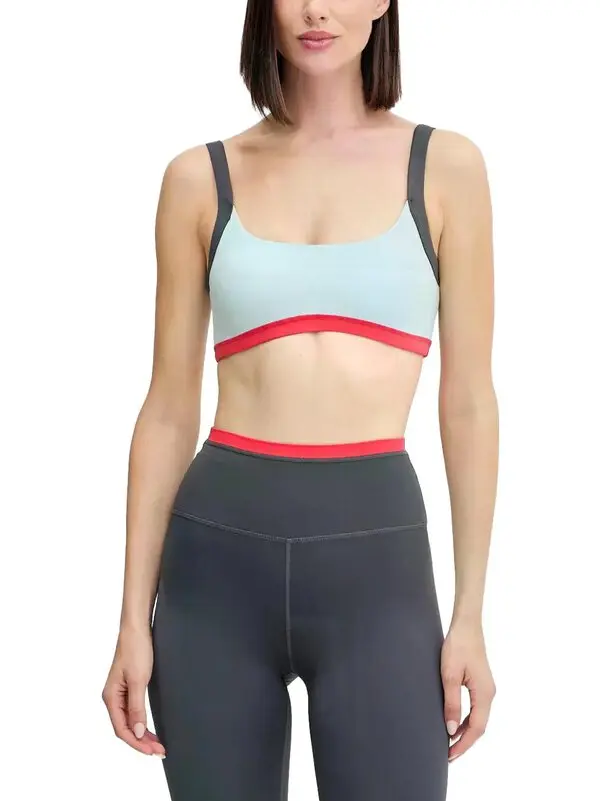P.E Nation Colour-block Sports Bra - Blue