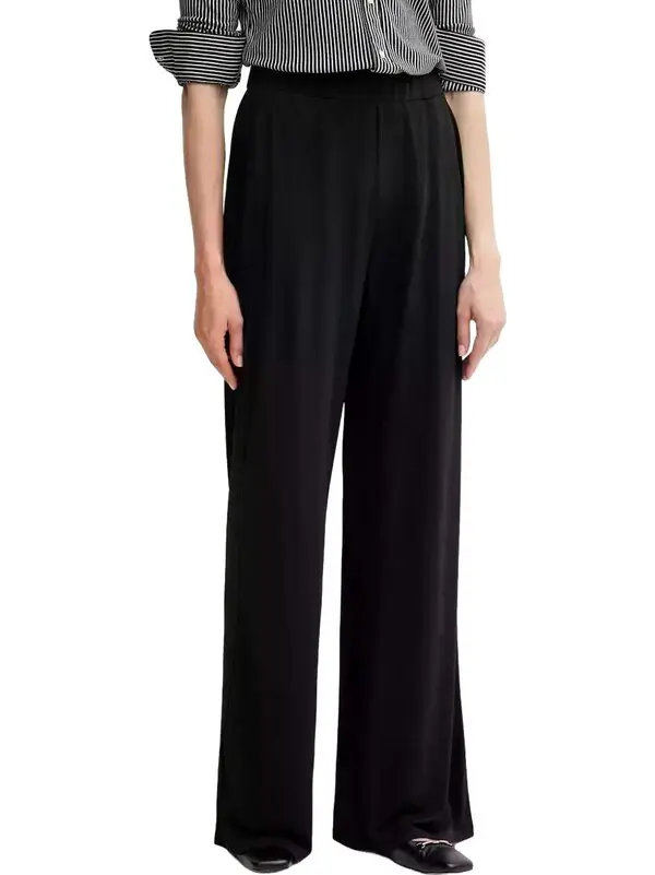 OUI Palazzo Pants - Black