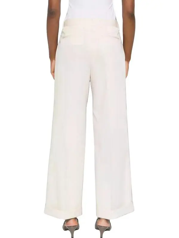 L.B.M. 1911 Turn-up Cuff Trousers - Neutrals