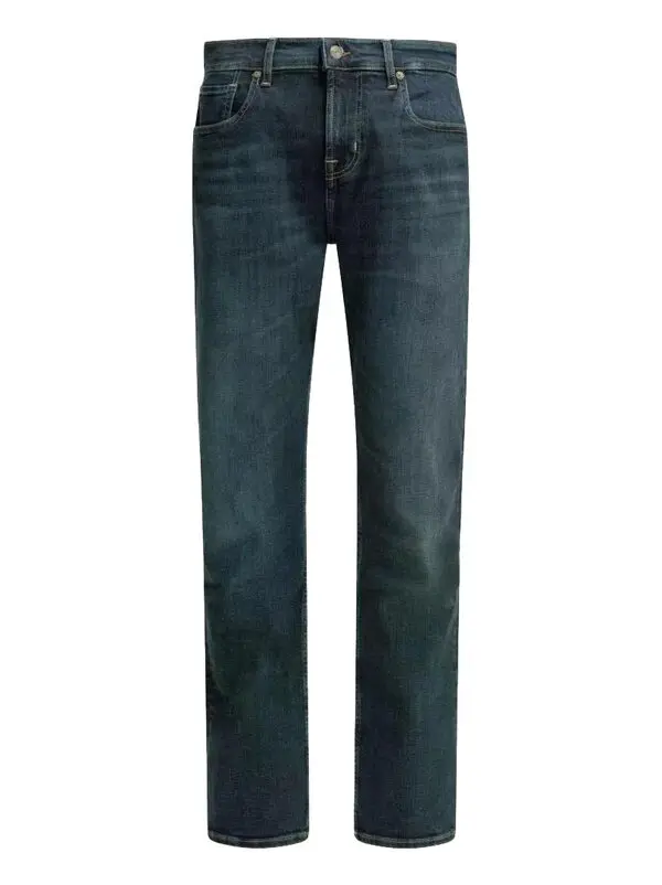 7 For All Mankind Straight-leg Jeans - Blue